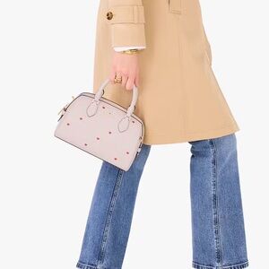 kate spade | Bags | Kate Spade Madison Heart Studs Small Dolly Duffle ...